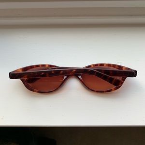 Accessories | Redbrown Tortoise Shell Skinny Sunglasses | Poshmark